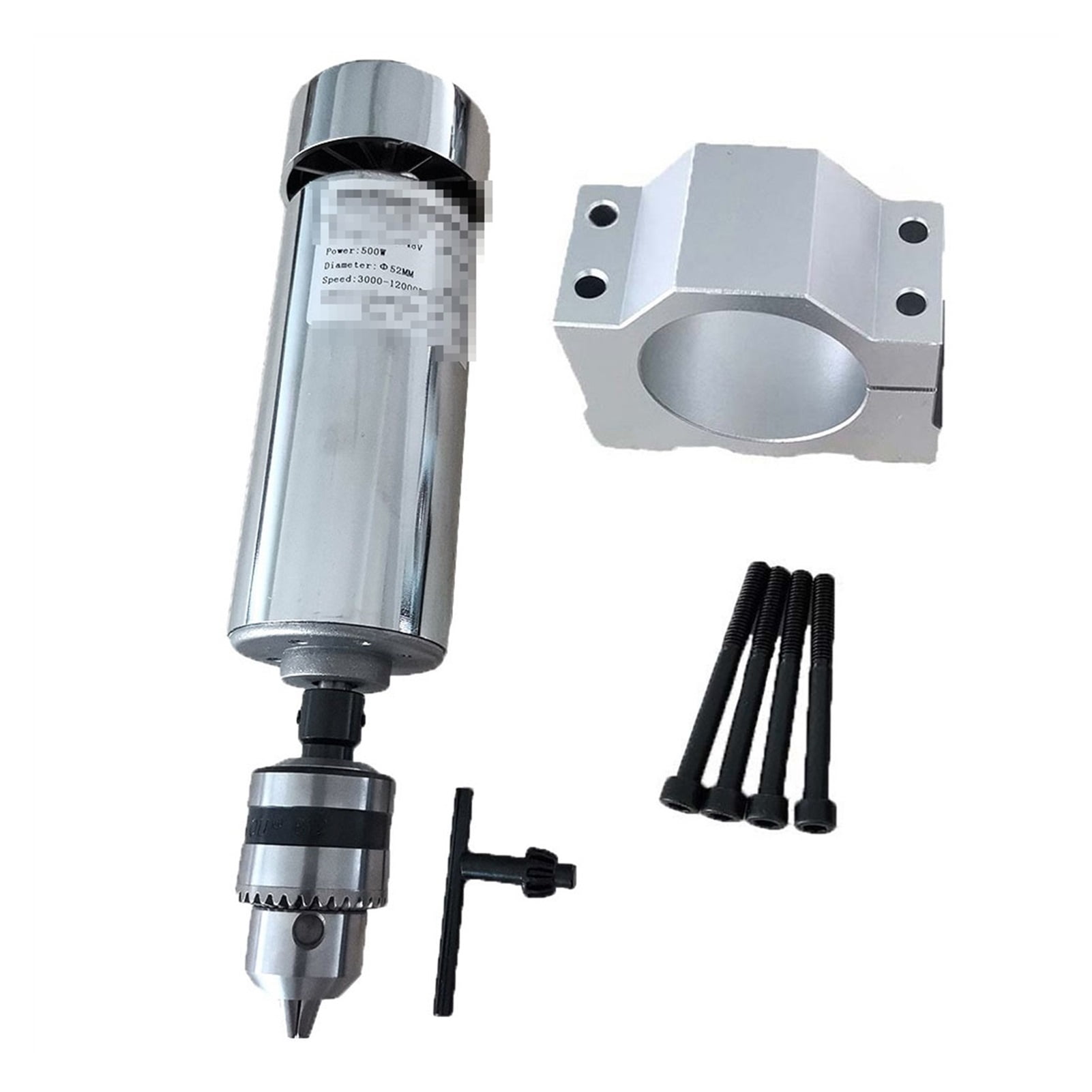 48V Drill spindle heads Air cooled 0.5kw Machine tool Spindle /Power ...