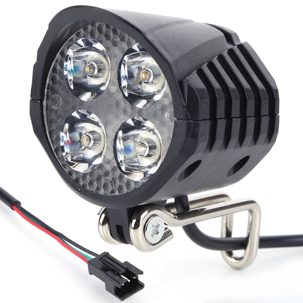 48V E-bike Headlight Easy Installation Electric Scooter LED Headlight ...
