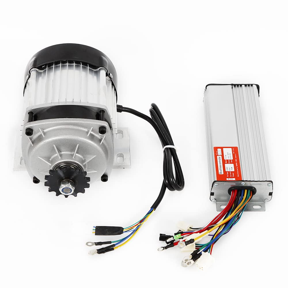 48V Electric Brushless Dc Motor Kit, 750W 3100Rpm High Speed Electric ...