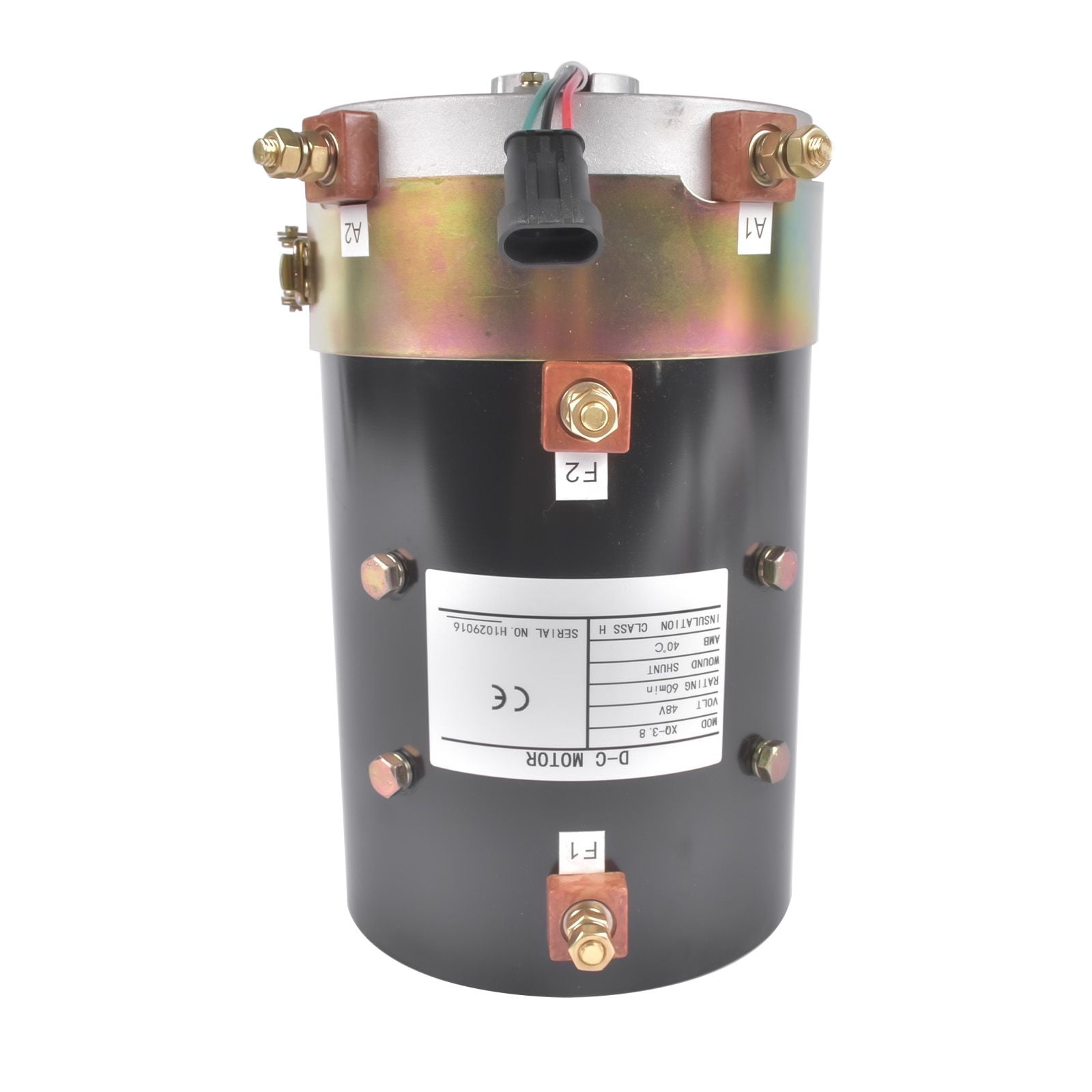 48V Electric Motor Replacement for Yamaha Golf Cart, XQ 3.8 KW 5.0 HP ...
