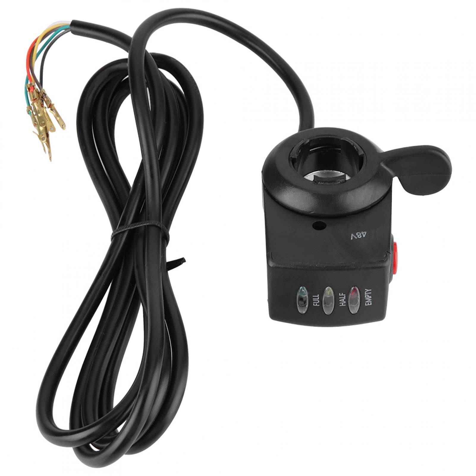 48V Speed Control Twist Thumb Throttle Assembly for E bike Electric ...