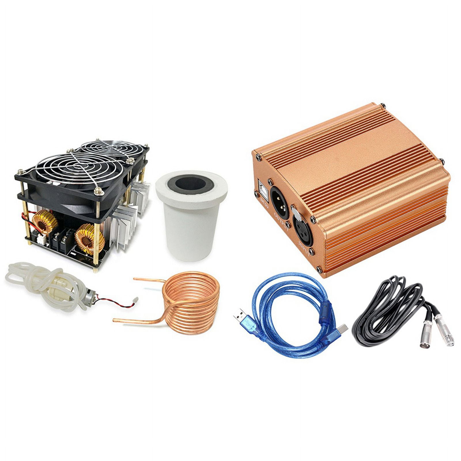 48V USB Phantom Power Supply USB2.0 Cable & 2500W ZVS Induction Heater ...