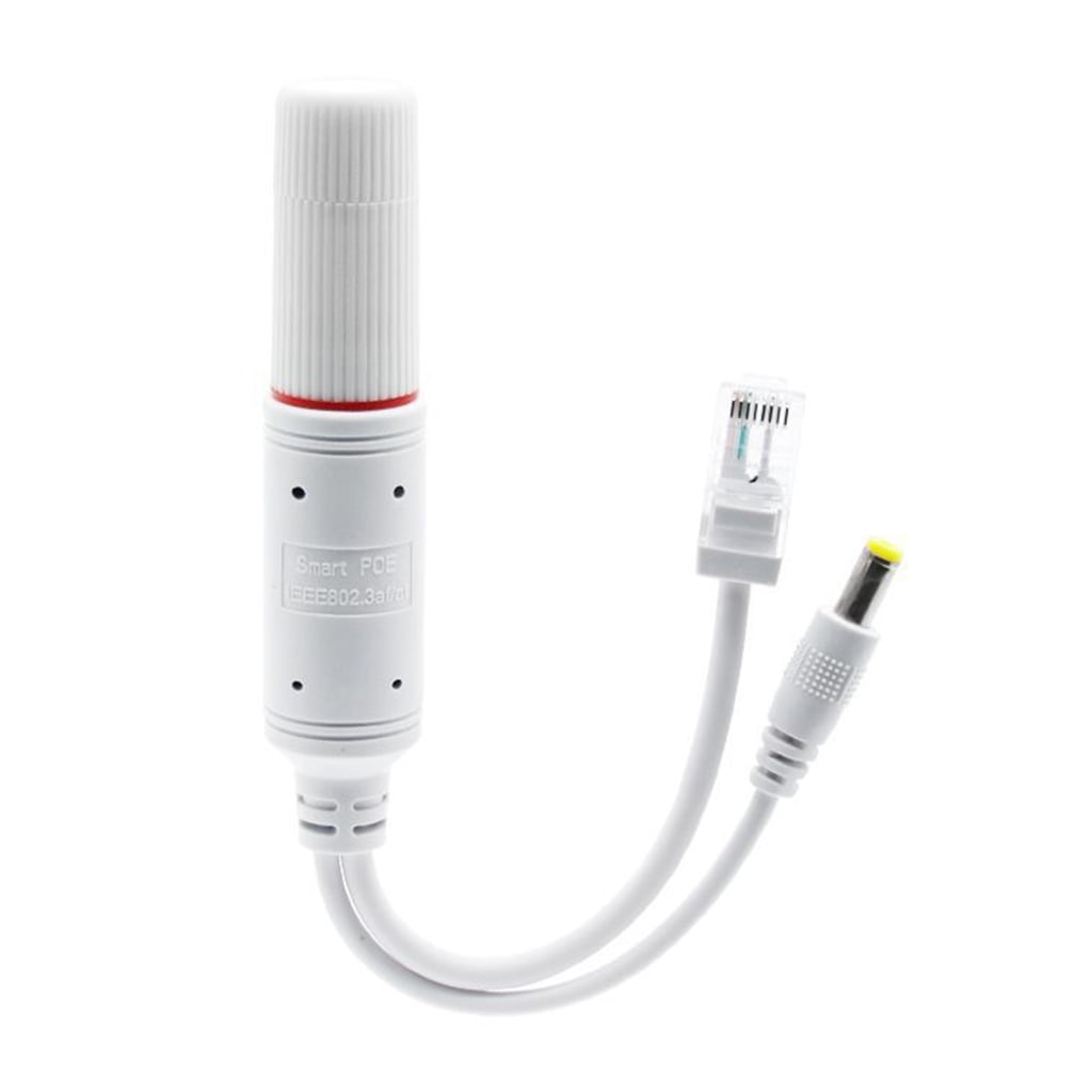 48V to 12V POE Splitter with Video Power Cable for Cameras Routers ...