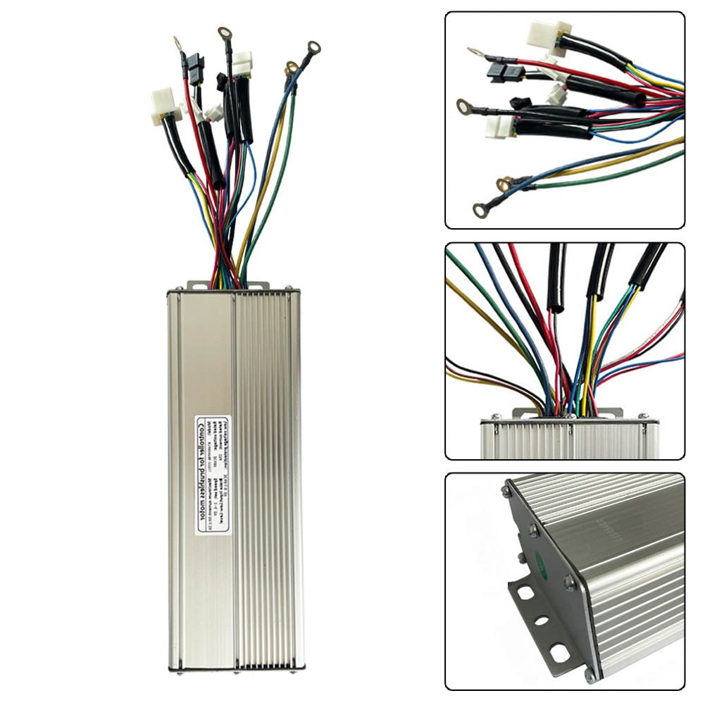 48VKT-50A MTB Ebike Sinewave Controller with Lightline for 3000W ...