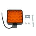 48W 16Led Strip Work Lights Pod Lighting- Truck Off Road- Tractor 12V ...