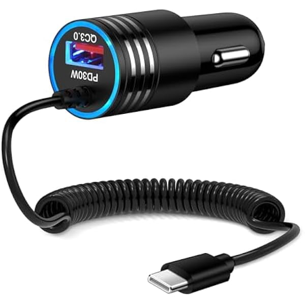 48W Super Fast Car Charger Type C for iPhone 16e/16/16 Pro Max/16 Plus ...