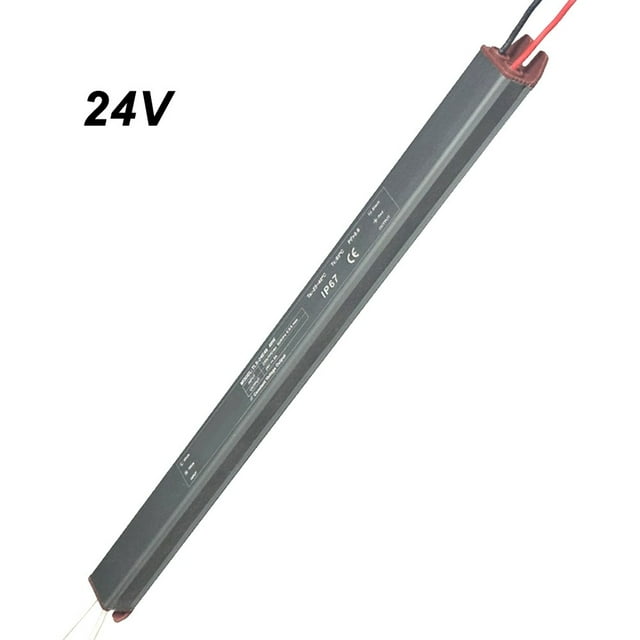 48W Waterproof LED power supply thin strip switching Transformer 12v/24v - Walmart.com