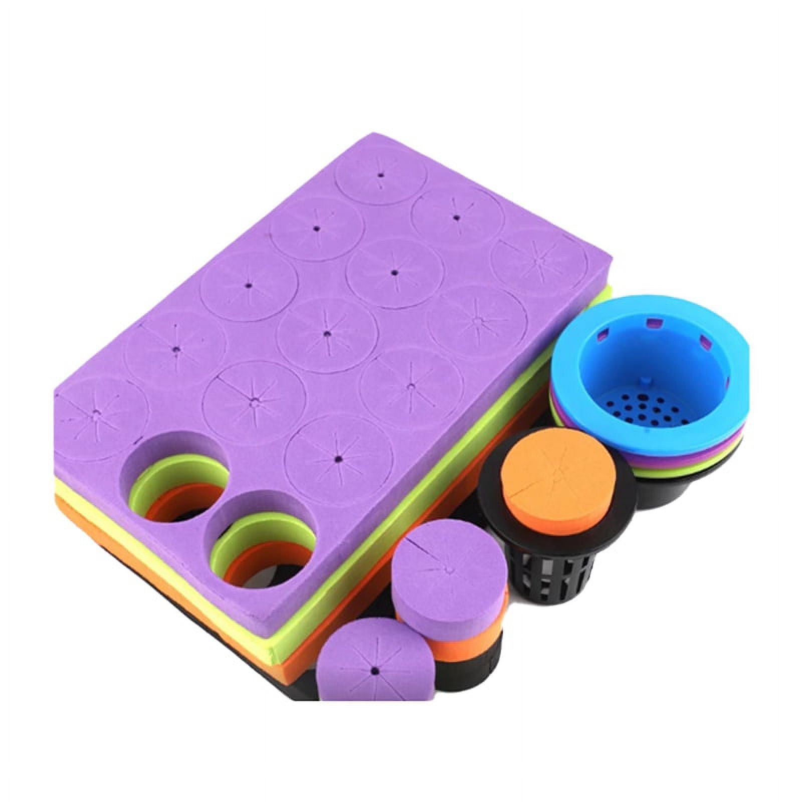 48X19mm Soilless Nursery Sponge Plants Vegetable Seedlings Cultivation ...