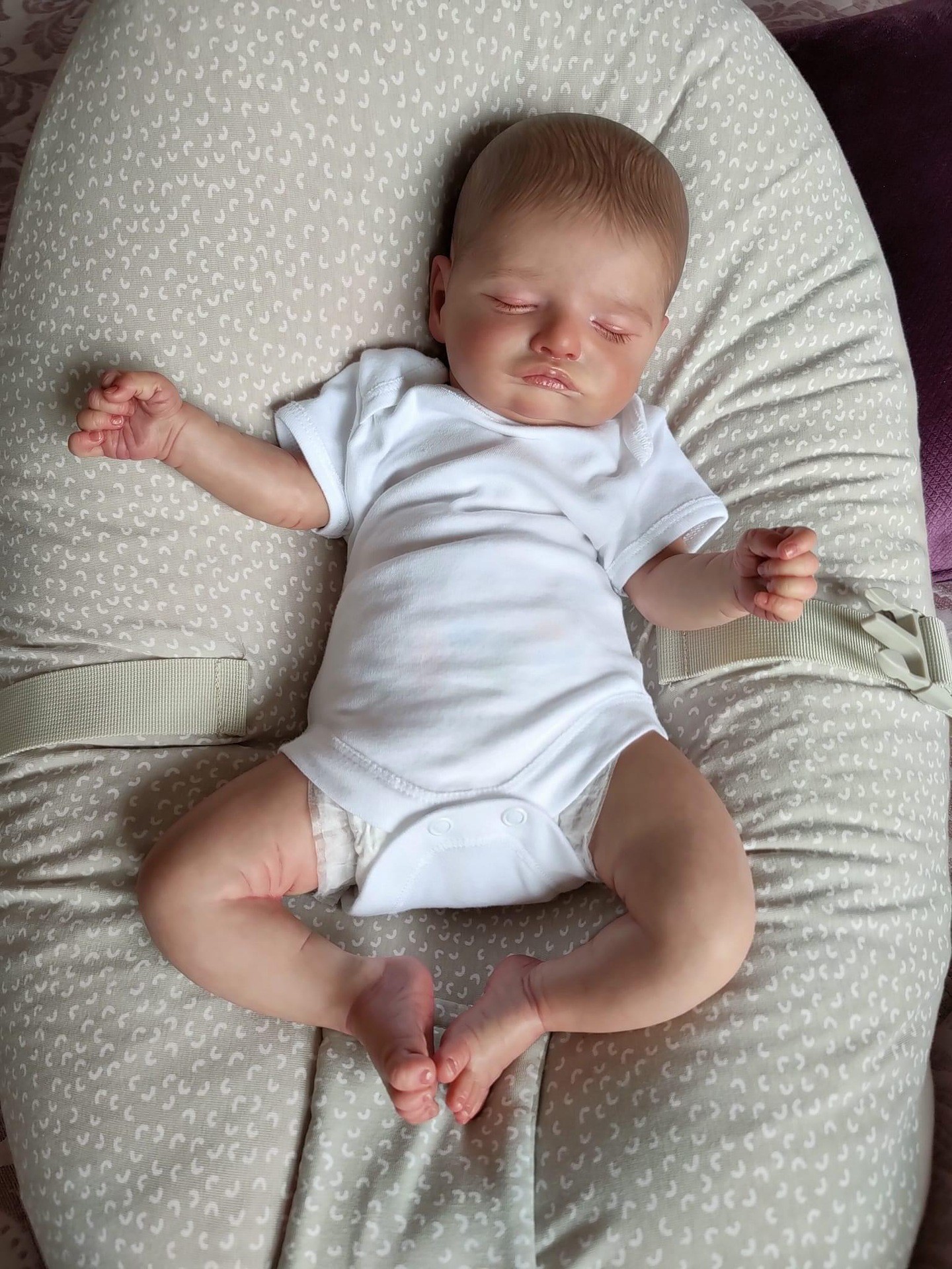 48cm/18.90inch Reborn Baby Dolls, Realistic Newborn Baby Dolls with Soft Body, Lifelike Reborn ...
