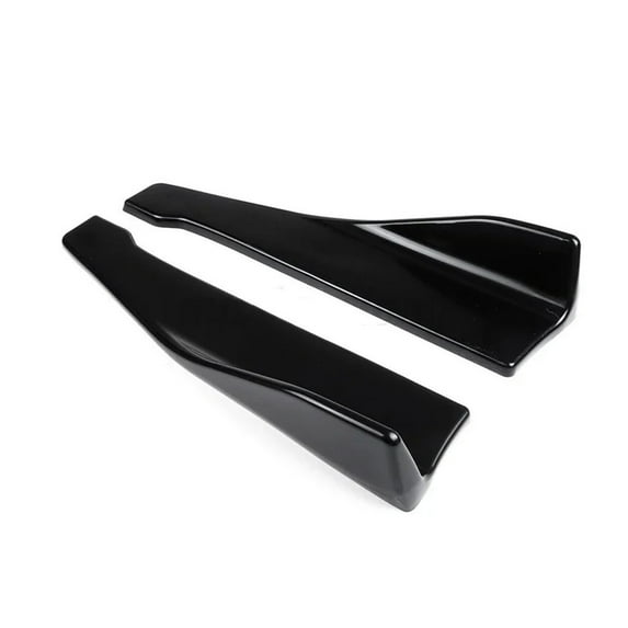 48cm Side Skirt Extension Kit Rear Bumper Canard Splitter Cover ...