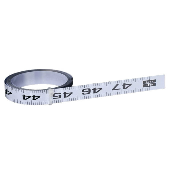 48in/72in/144in Carbon Steel Adhesive Tape Measure For Router Table ...