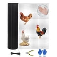 48in x 100ft Galvanized 1/2 Inch Hardware Wire Mesh Roll - Walmart.com