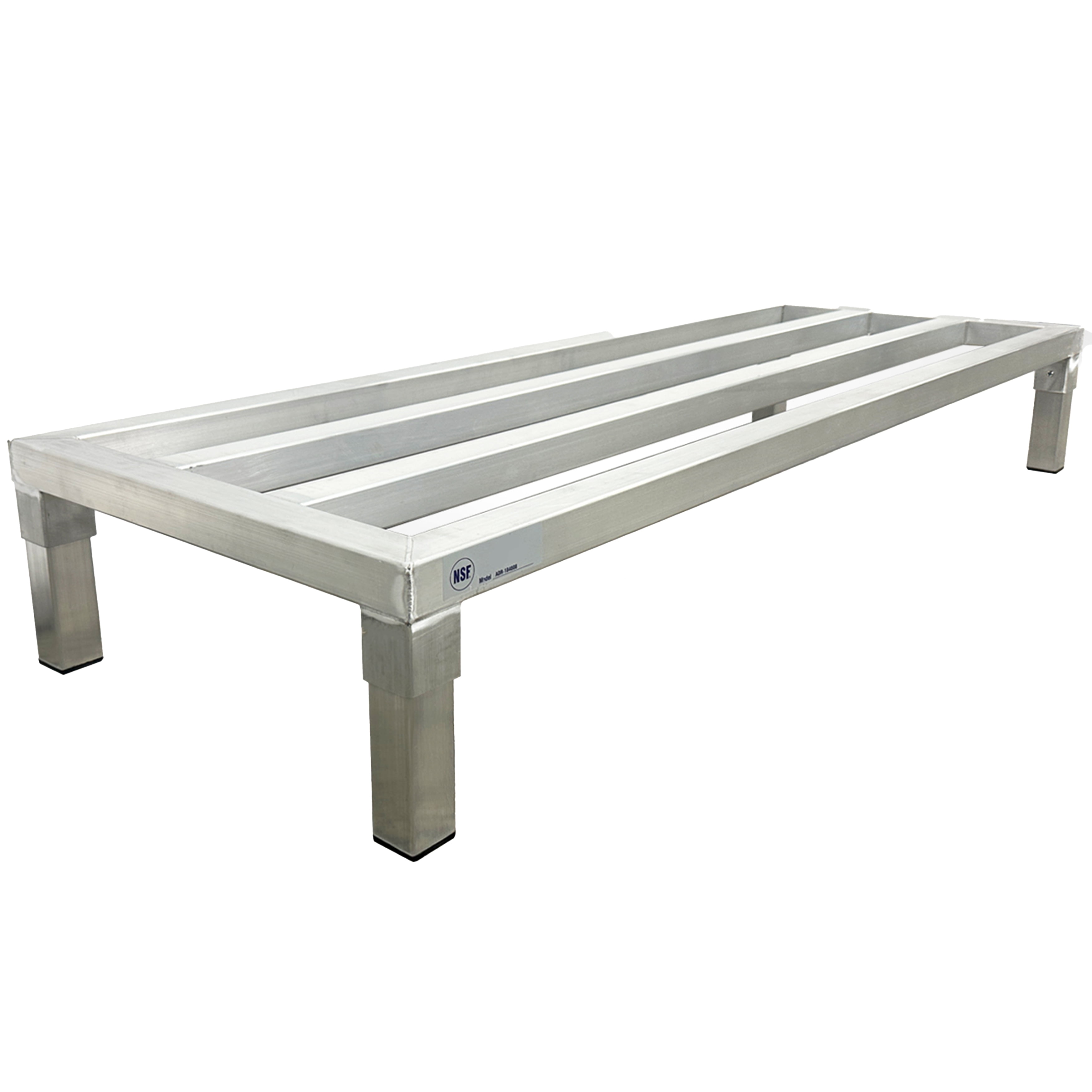 48in.x18in.x8in. Off The Floor Aluminum Dunnage Rack - 800lbs Capacity ...
