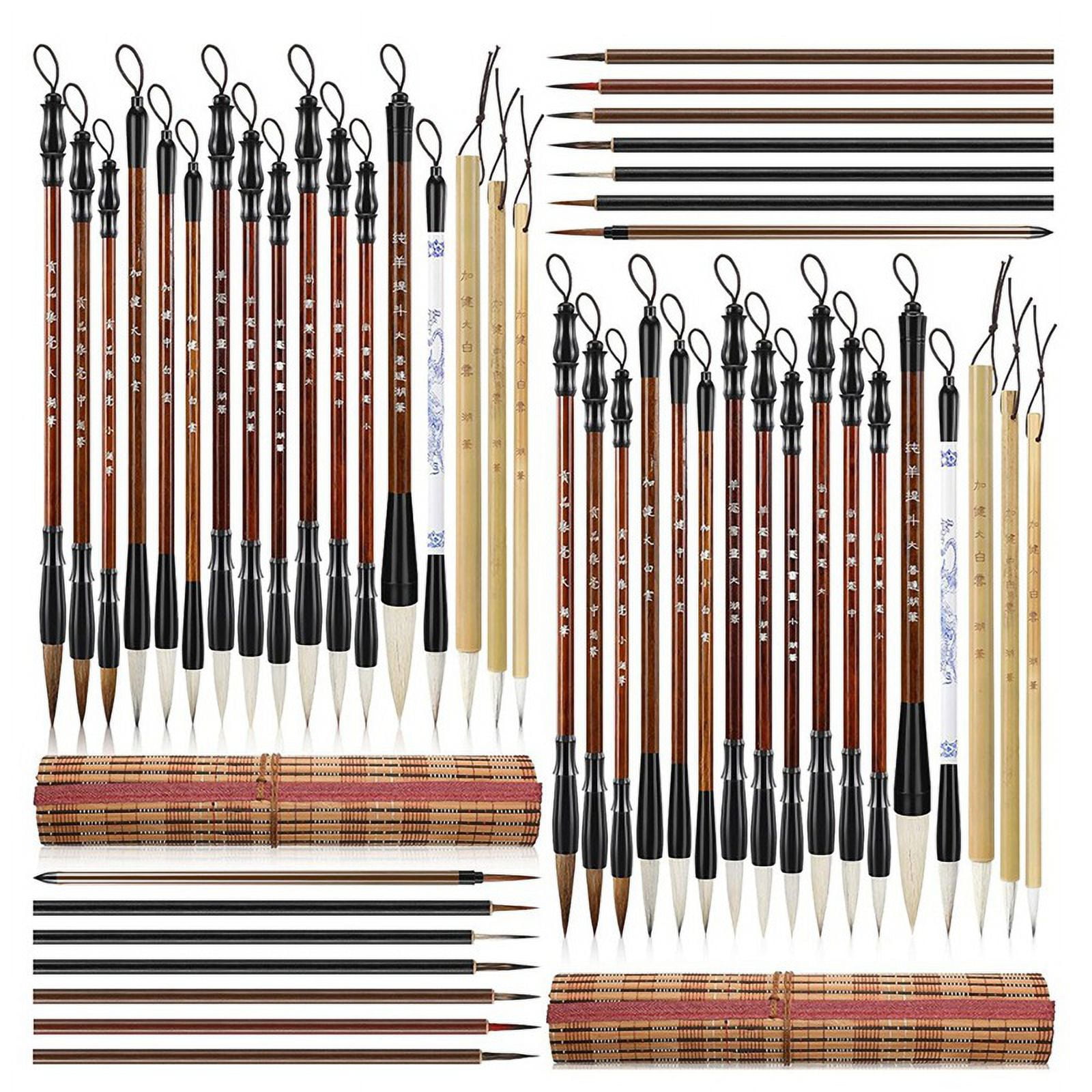 48pc Chinese calligraphy brush set watercolor brush bulk - Walmart.com