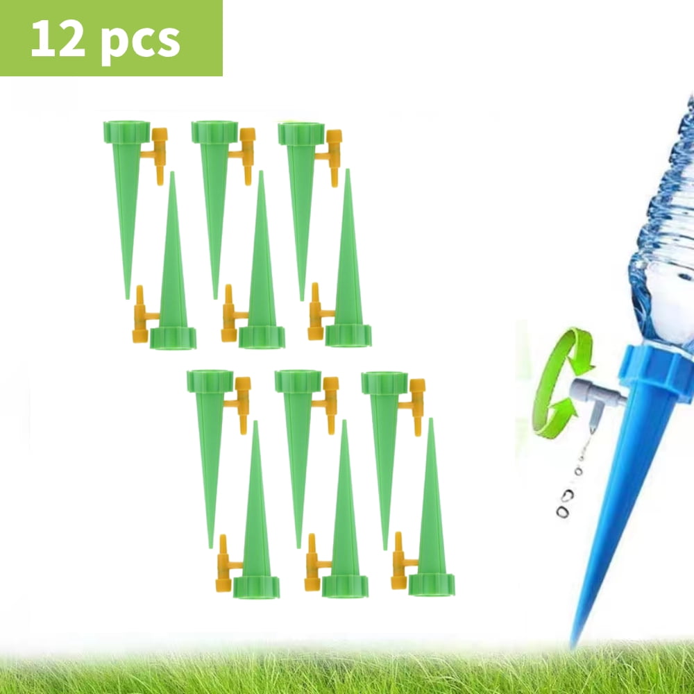 48pcs Auto Drip Irrigation Watering System Plant Dripper Spike Kits ...