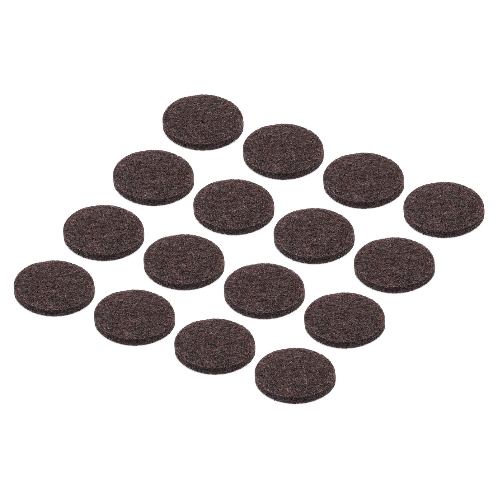 48pcs Felt Furniture Pads, 1 Inch Round Small Felt Chair Leg Floor ...