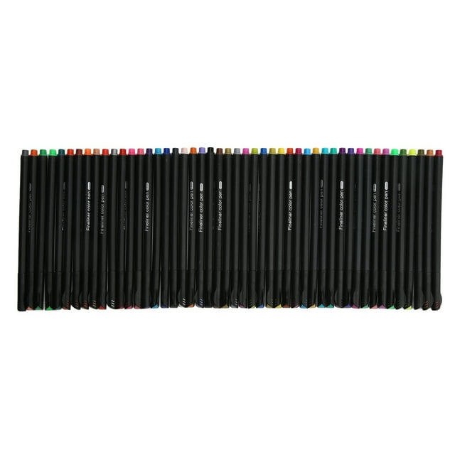48pcs Fine Point Pens Bright Color Art Watercolor Painting Pen Set ...