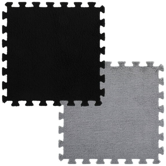 48pcs Foam Floor Tiles: Interlocking Foam Play Mat For Living Room ...