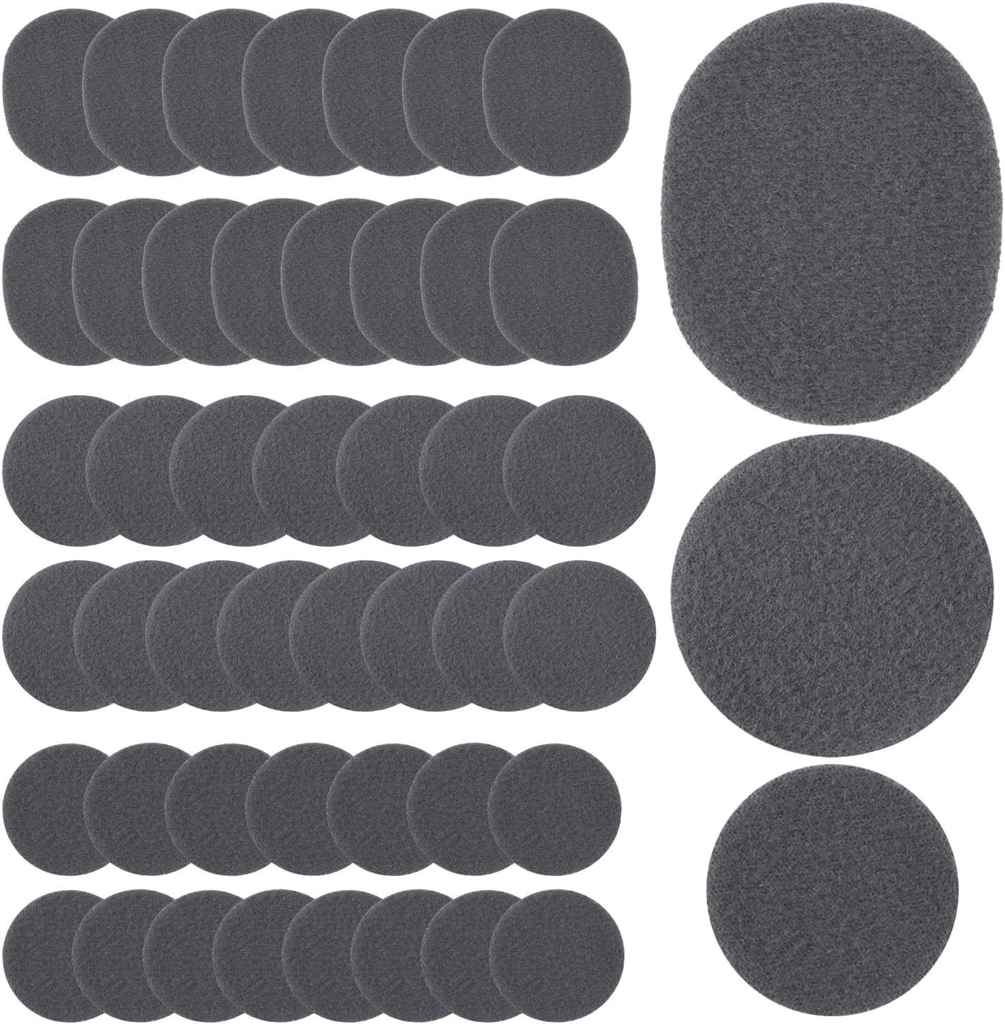 48pcs Moleskin Adhesive Pads, Round Padding Prevention Tape Foot ...