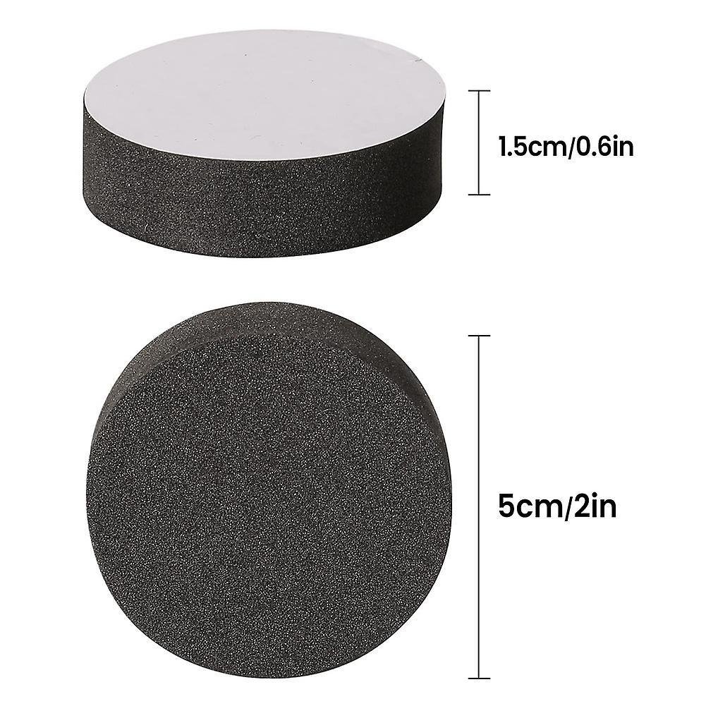 48pcs Plant Pot Feet Risers Natural Rubber Flower Pot Mat Invisible Pot ...