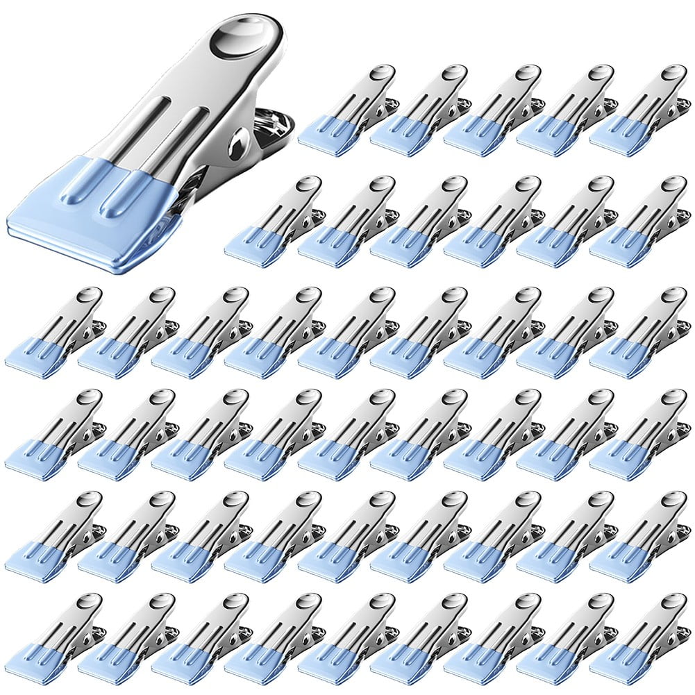 48pcs pool cover clips for steel wall pools, stainless steel pool cover ...