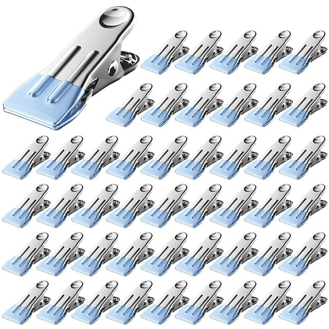 48pcs pool cover clips for steel wall pools, stainless steel pool cover ...