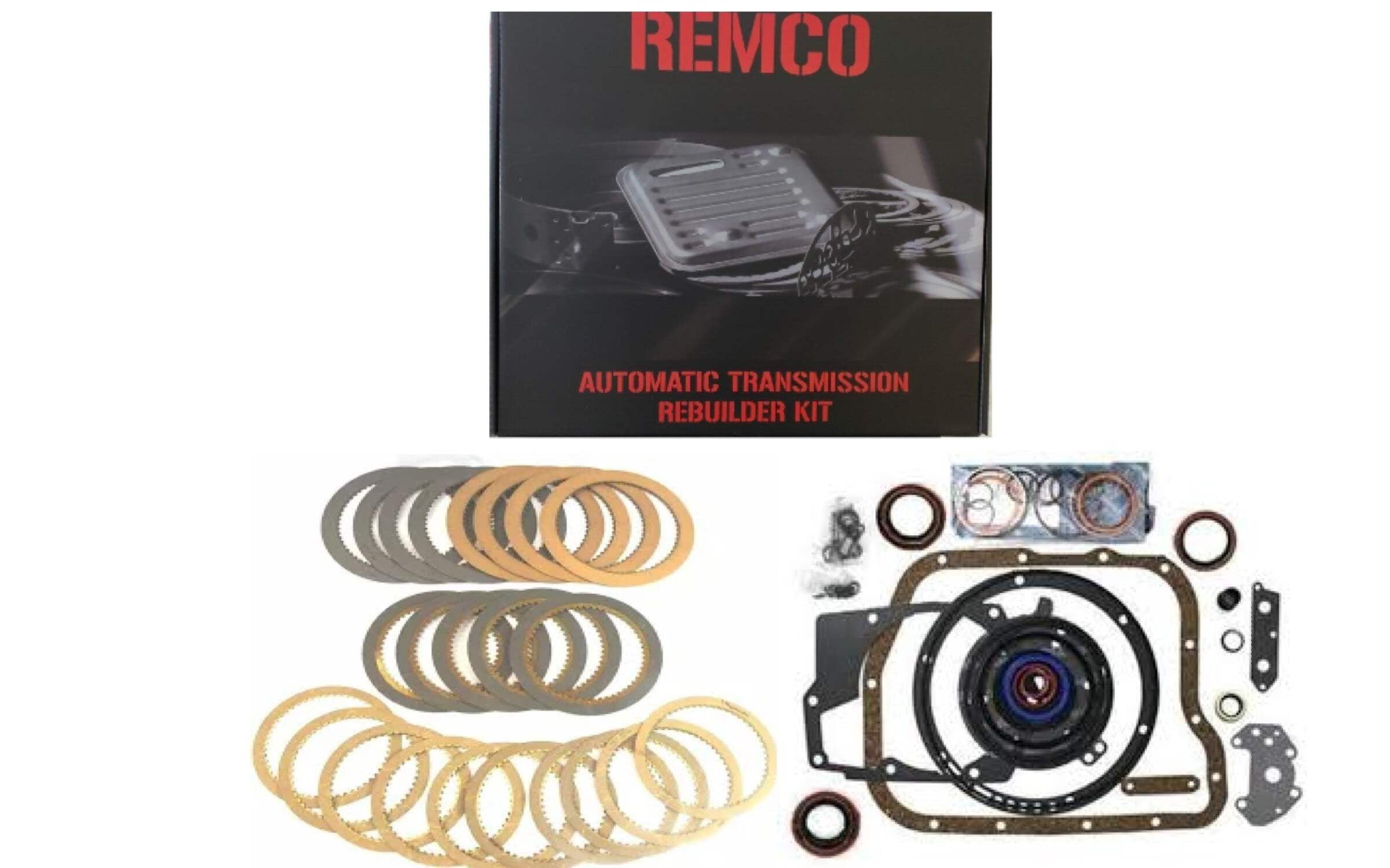 48re (03-up) transmission rebuilt kit banner overhault kit and clutches ...