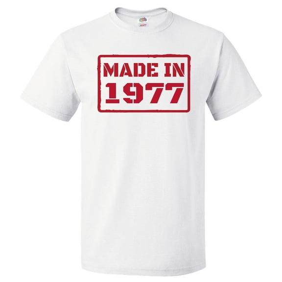 46th Birthday Gift For 46 Year Old Made In 1980 T Shirt - Walmart.com
