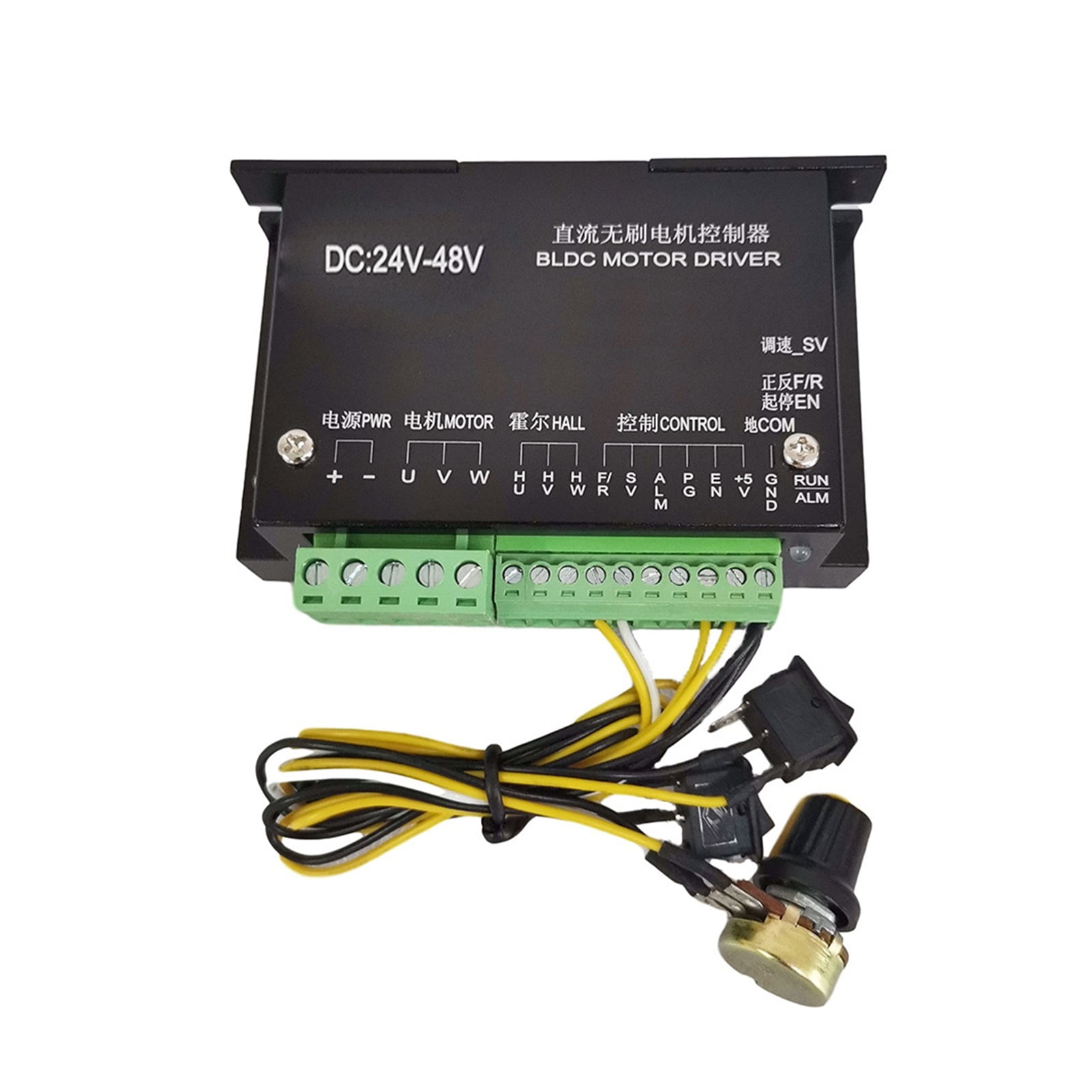 48v 500W Angle Grinder Brushless Spindle Motor+57MM Clamp With Screws+ ...