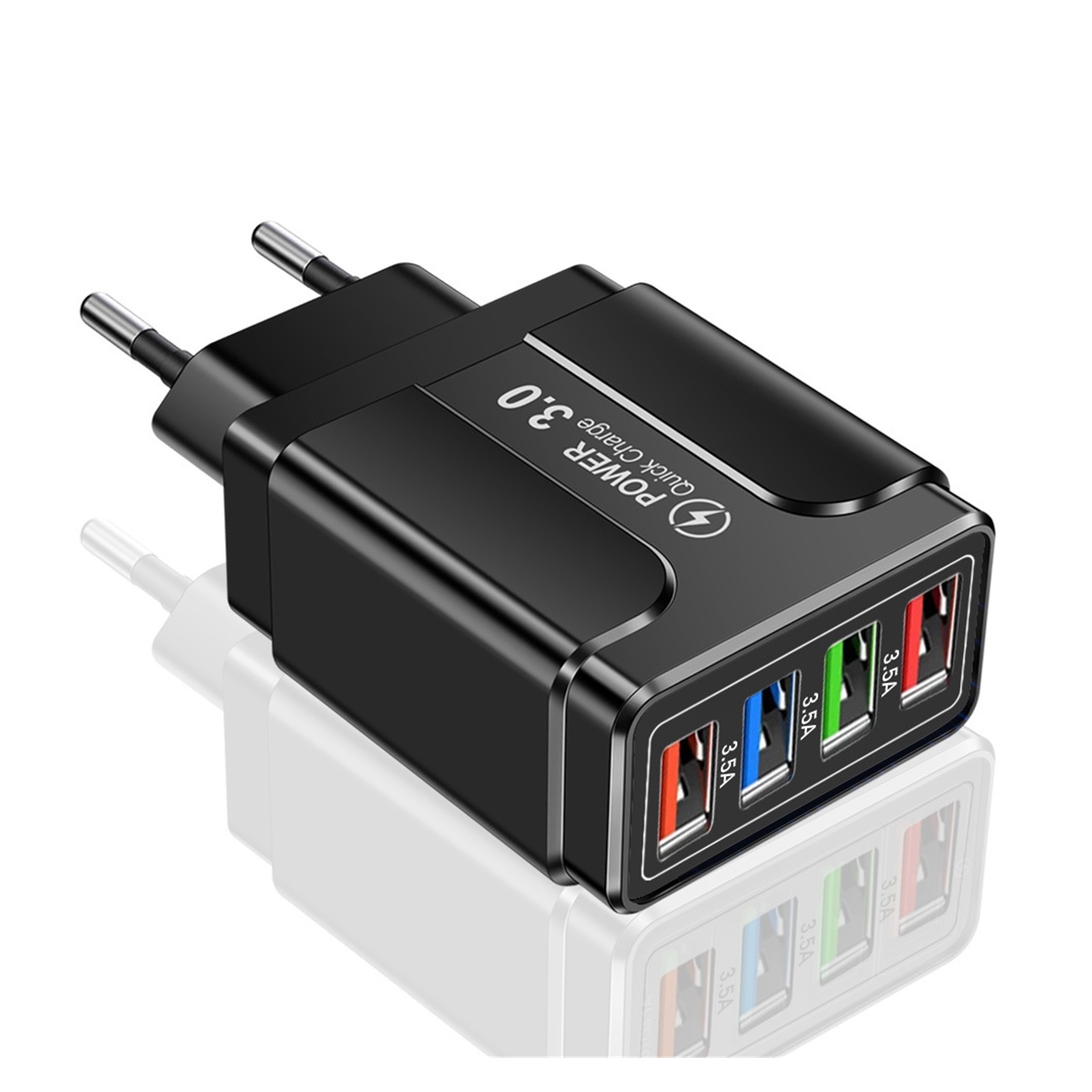 48w Usb Fast Charger Quick Charge With 4 Port Universal Wall Adapter ...