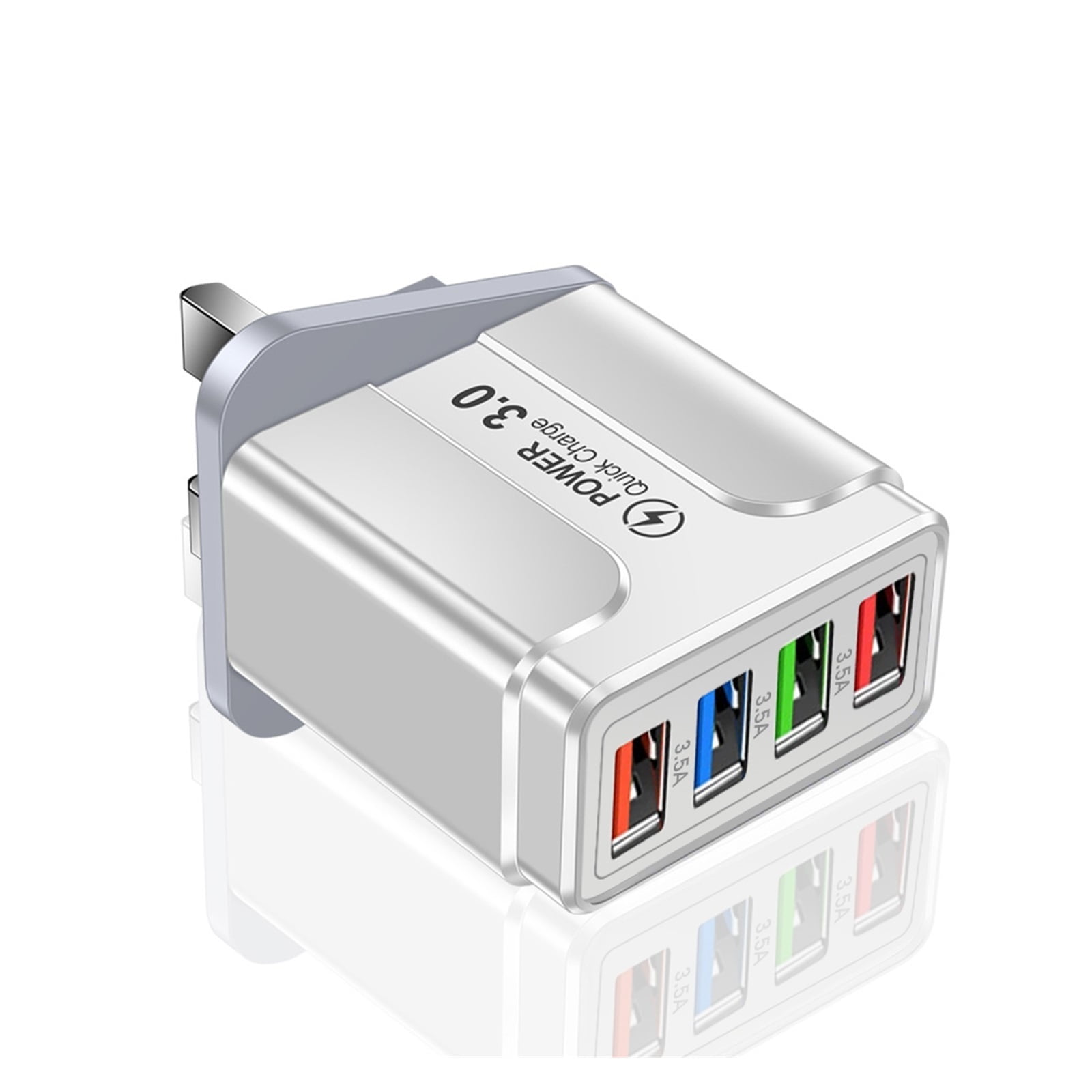 48w Usb Fast Charger Quick Charge With 4 Port Universal Wall Adapter ...