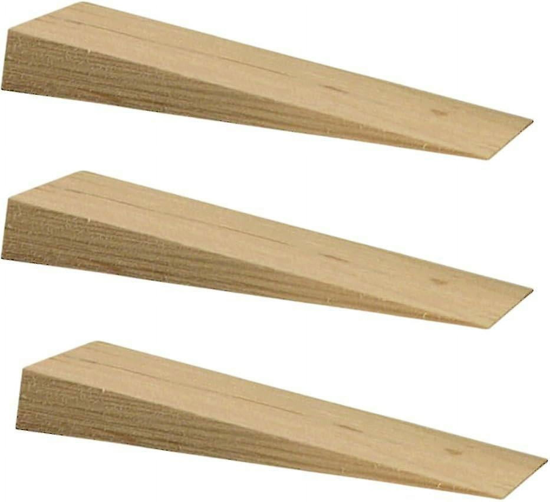 48x Hardwood Wooden Wedges (95mm X 19mm) Perfect For Fence Panel Wedges ...
