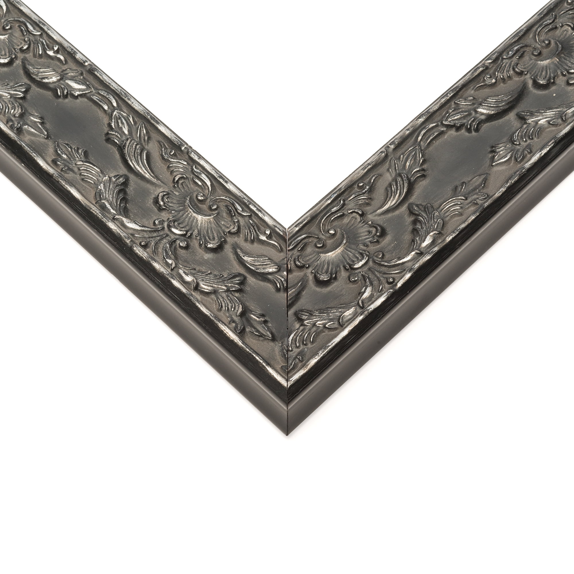 48x16 Frame Silver Real Wood Picture Frame Width 1.75 inches | Interior ...