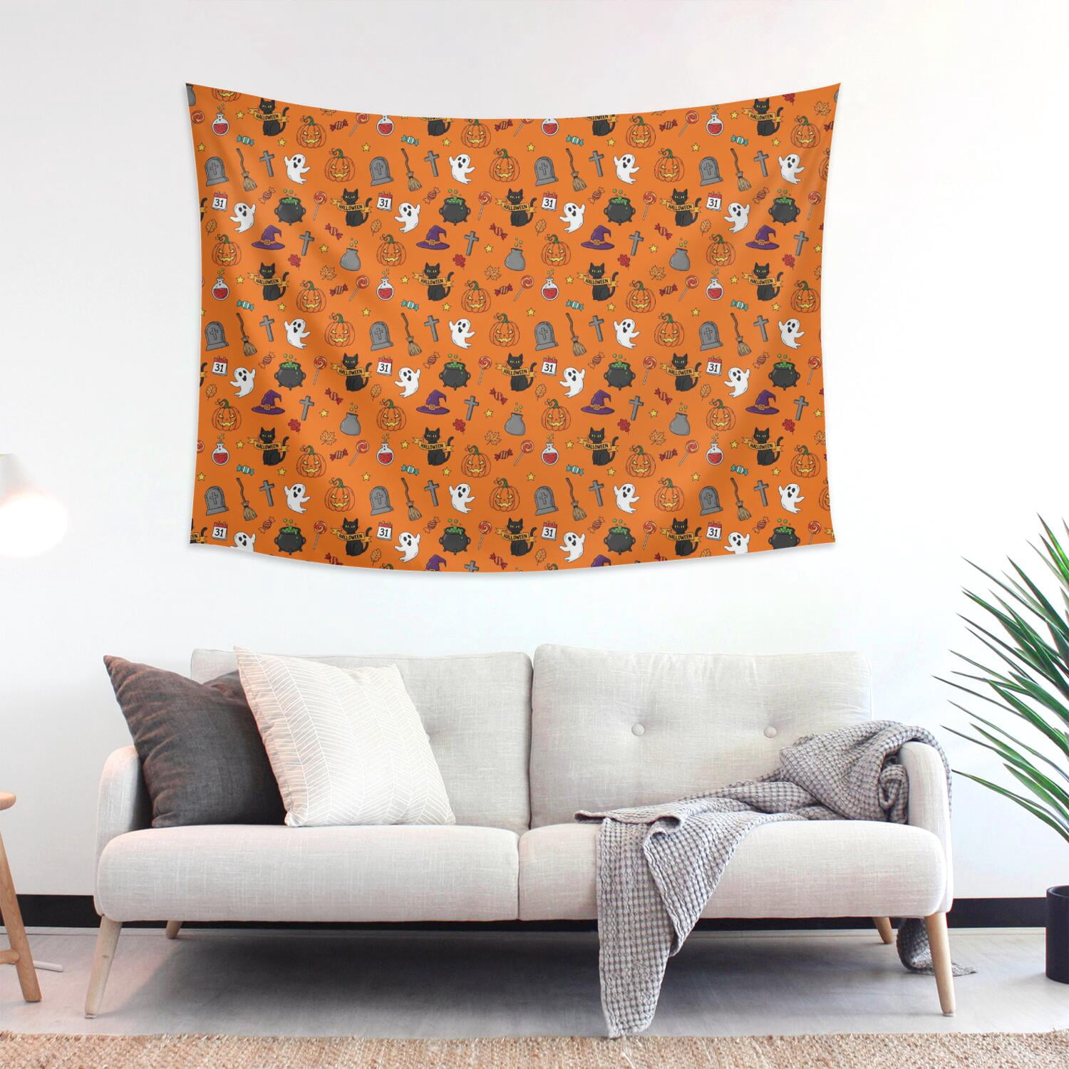 48x36 Inch Rectangle Wall Tapestry for Indoor & Outdoor, Living Room ...