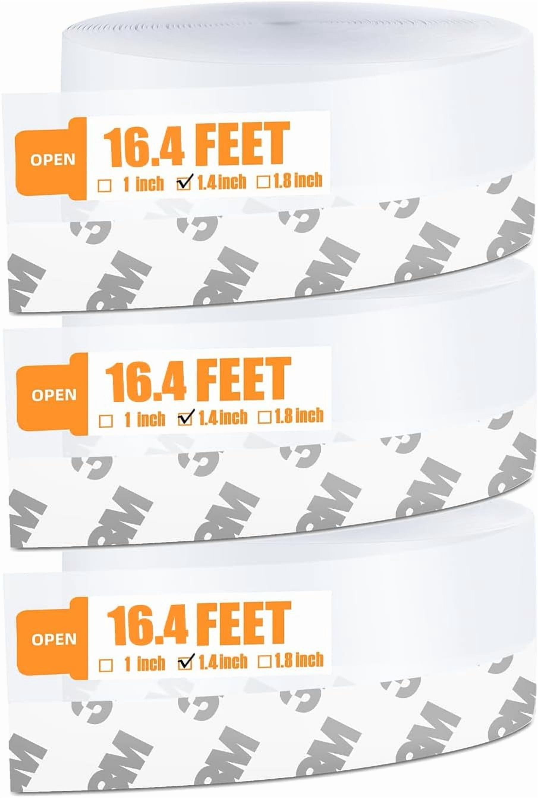 49.2 Ft Weather Stripping Door Seal Strip Tape, Door Draft Stopper,Self ...