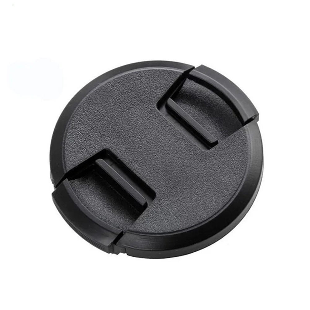49/52/58/62/67/72/77/82mm Premium Center Pinch Snap-on Lens Cap Camera Lens Protective Cover ...