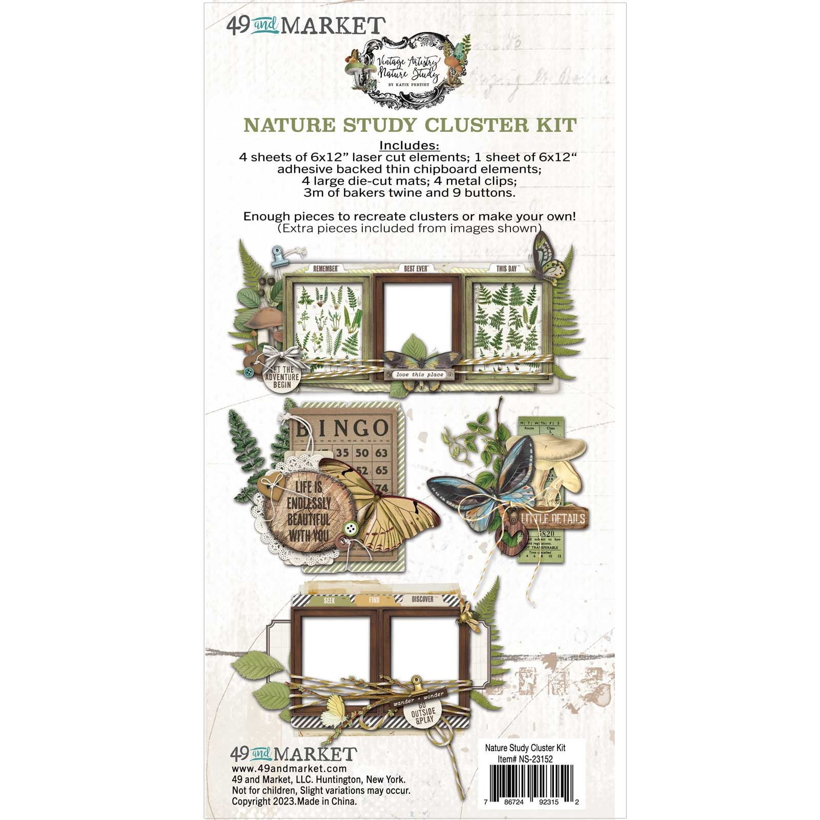 49 And Market Cluster Kit-Nature Study - Walmart.com