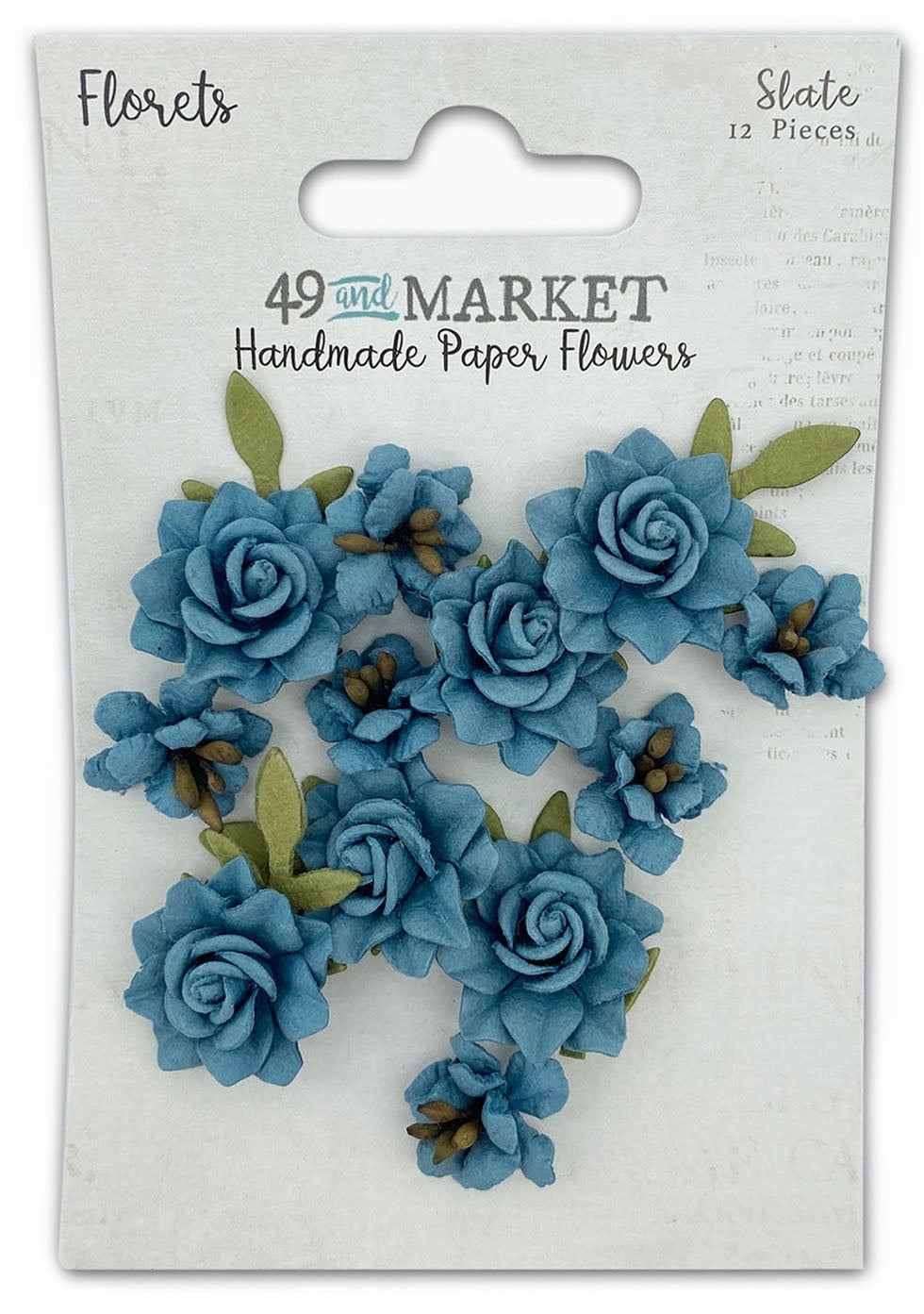 49 And Market Florets Paper Flowers-Slate - Walmart.com