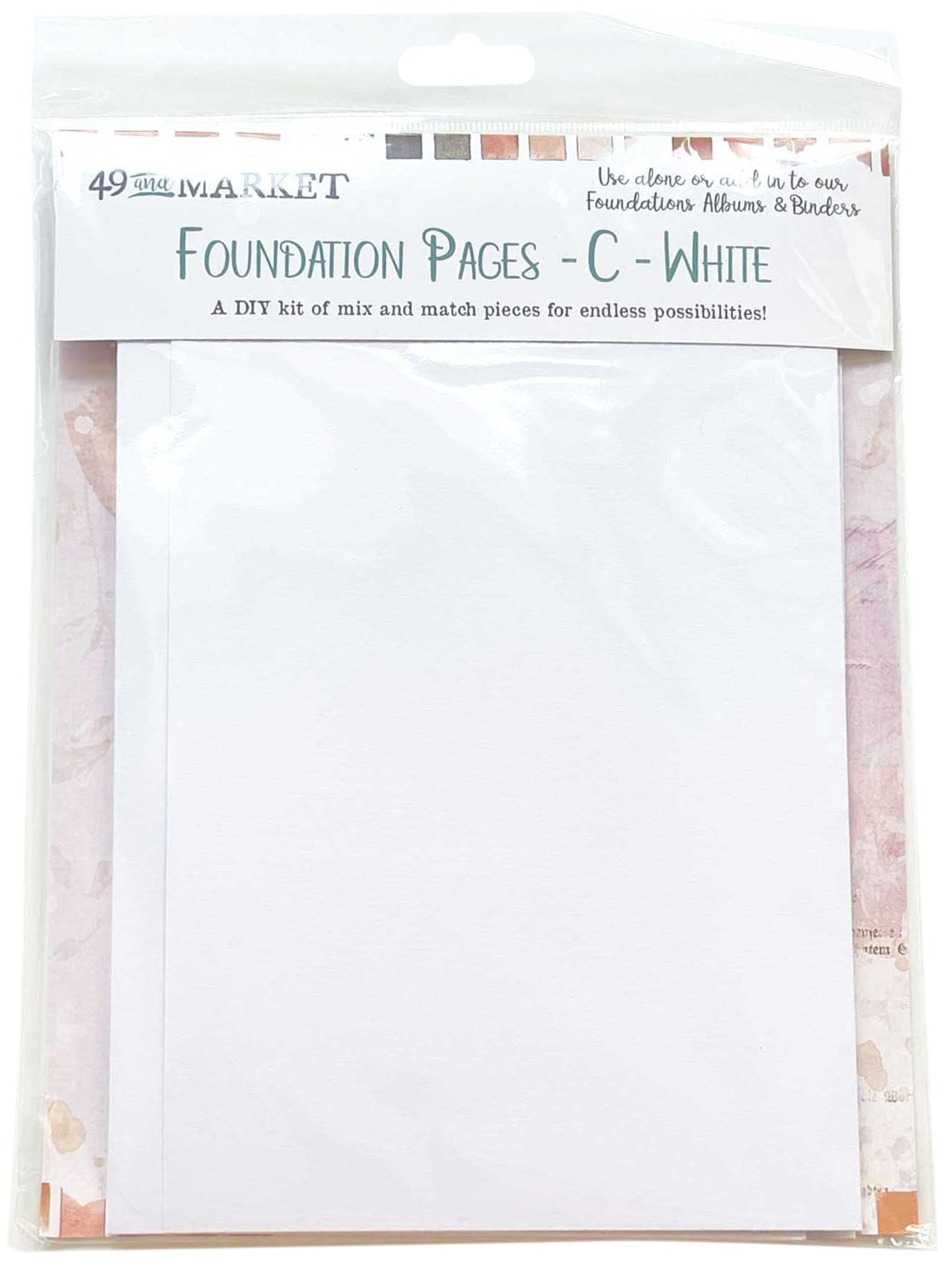 49 And Market Memory Journal Foundations Pages C-White - Walmart.com