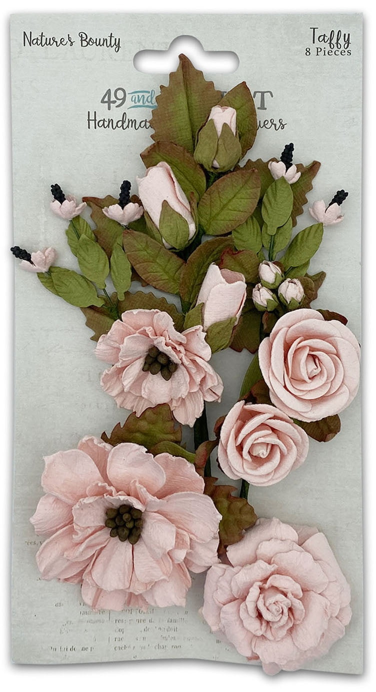 49 And Market Nature's Bounty Paper Flowers-Taffy - Walmart.com