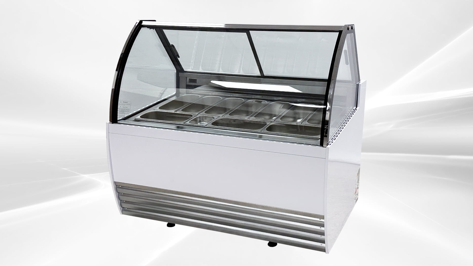 Cooler Depot 49 In. 10 Pan Gelato Buffet Display Showcase Dipping ...