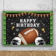 49 Football Birthday Backdrop Sport Rugby Team Photography Background ...