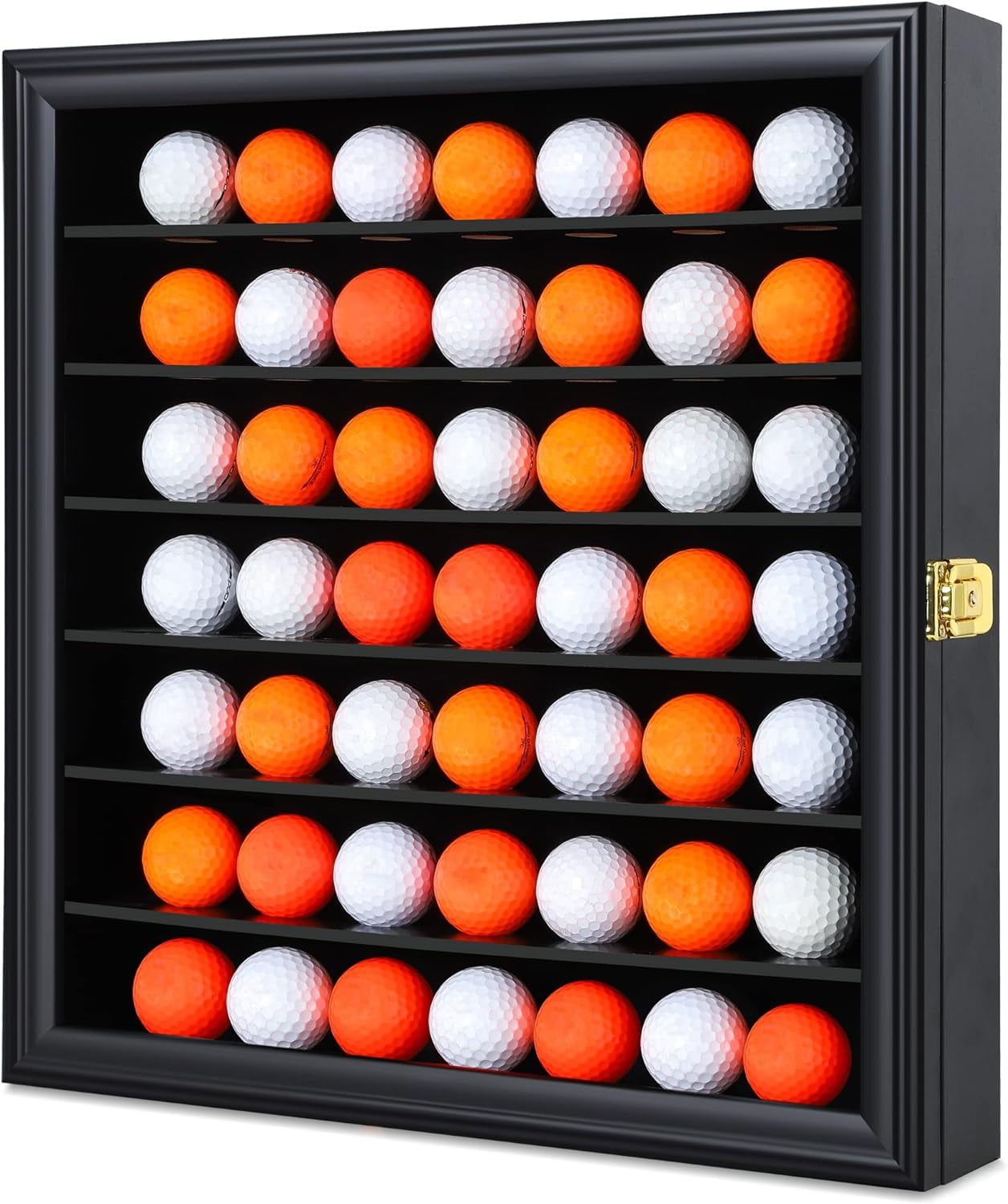 49 Golf Ball Display Case Cabinet Wall,Golf Ball Display Rack,Golf Gift ...