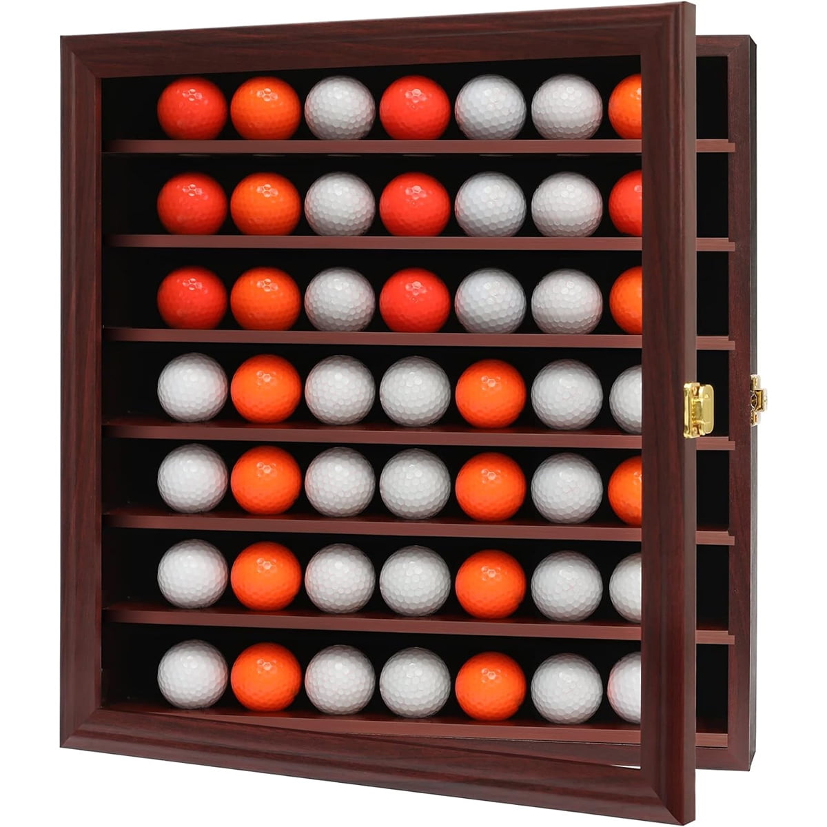 49 Golf Ball Display Case Cabinet Wall-Golf Ball Display Rack ,Golf ...