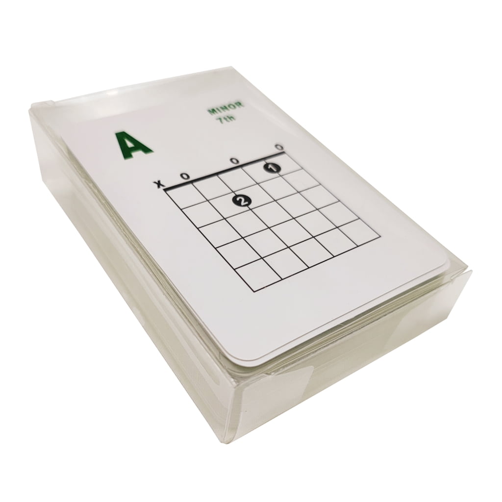 49 Guitar Flash Cards Guitar Chord Learning Cards Guitar Scale Cards ...