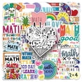 49 Math Stickers, STEM Vinyl Decals for Laptop, Water Bottle, Phone ...