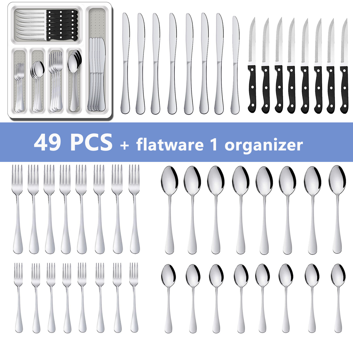 vancasso, Series Bella, 32-Piece Stoneware Dinnerware Set, Grey Dinner ...