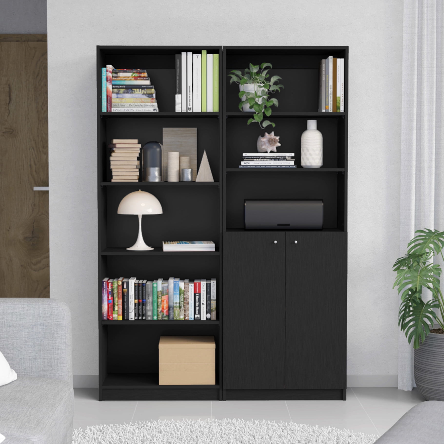 49" Wide 2-Piece - Concealed & Ample Storage - Living Room, Home Office ...