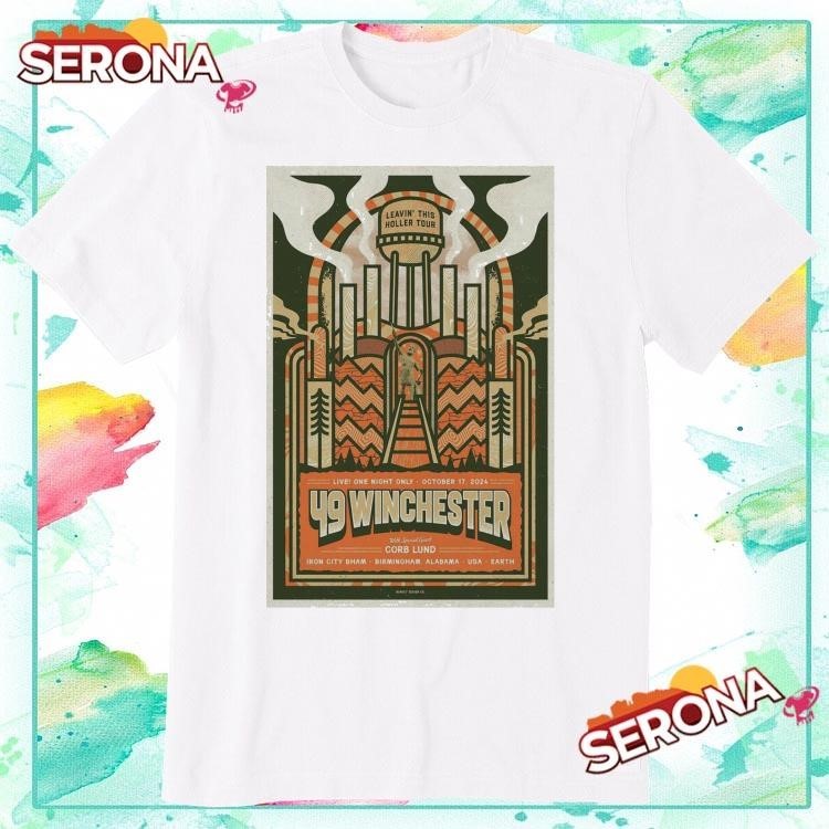 49 Winchester Leavins This Holler Tour 2024 Birmingham Alabama Shirt ...