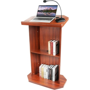 Legacy Wood Freestanding Lectern in Ash Grey - Walmart.com